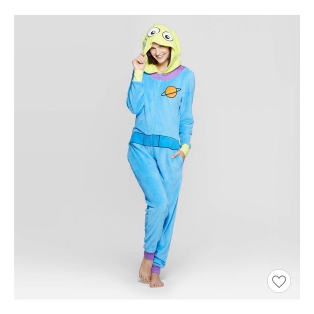 Toy Story Space Alien Onesie Pajama Suit Size Xs - Gem
